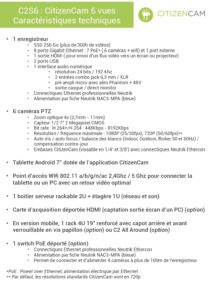 Data Sheet C2S6 | CitizenCam